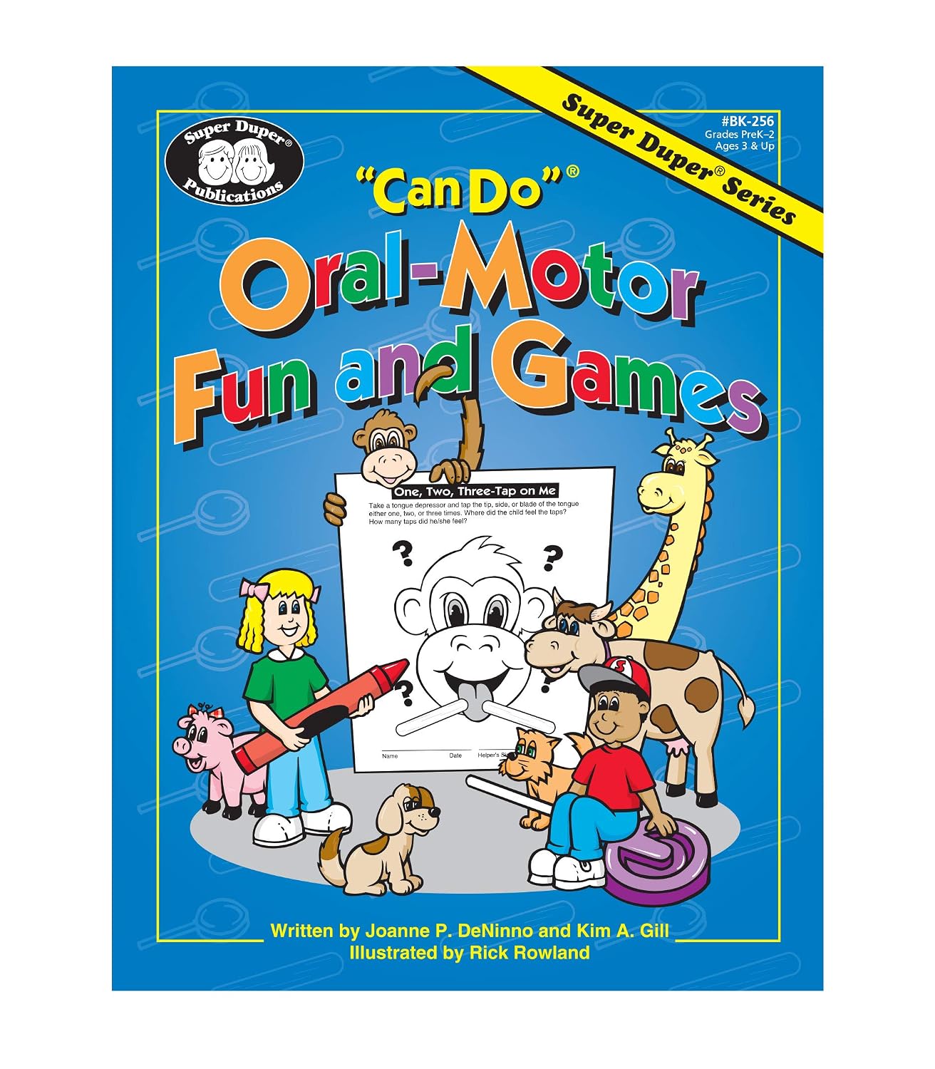 Super Duper Publications | "Can Do" Oral-Motor Fun and Games Fun Sheets ...