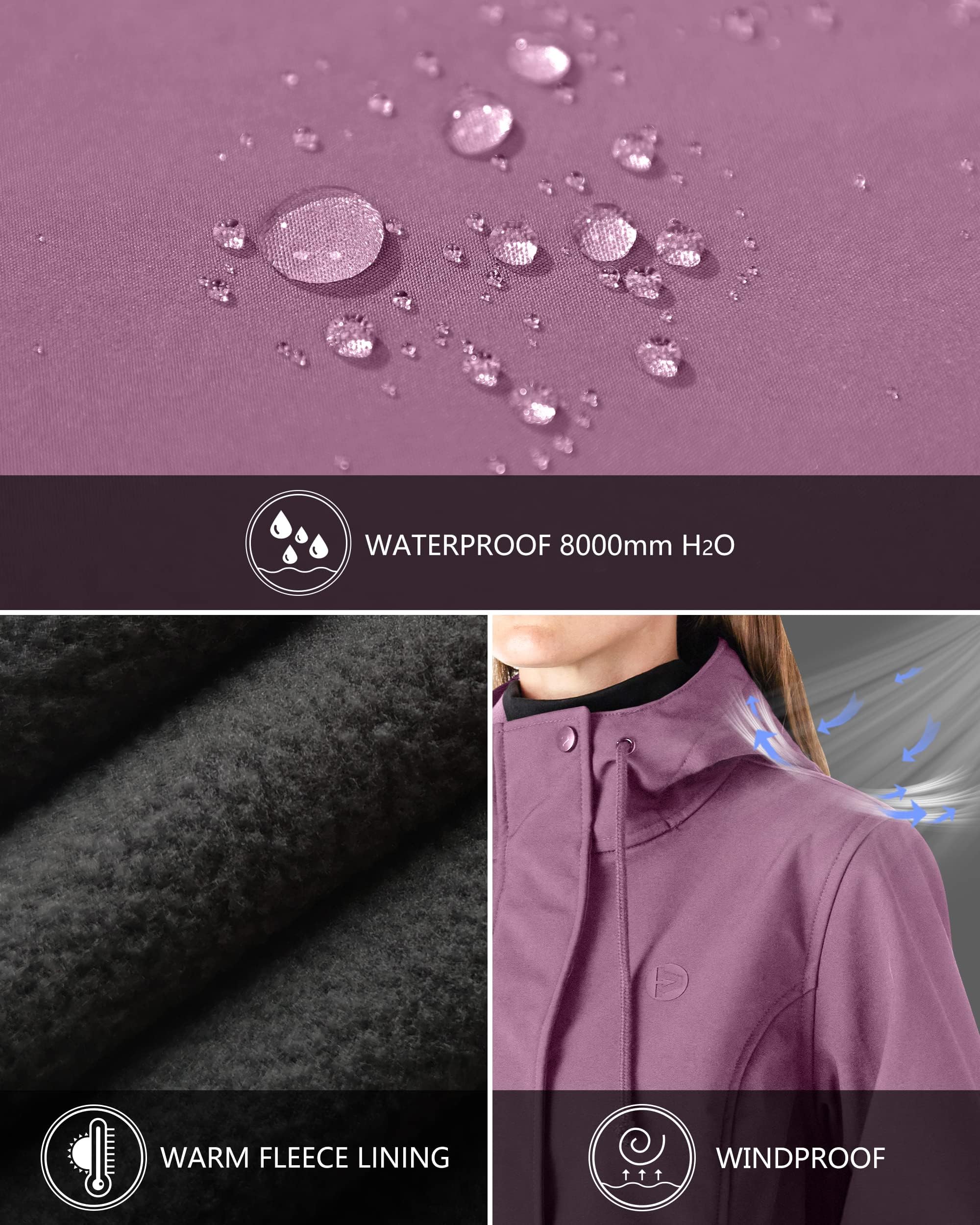 Snapklik.com : Outdoor Ventures Womens Lightweight Waterproof Fleece ...