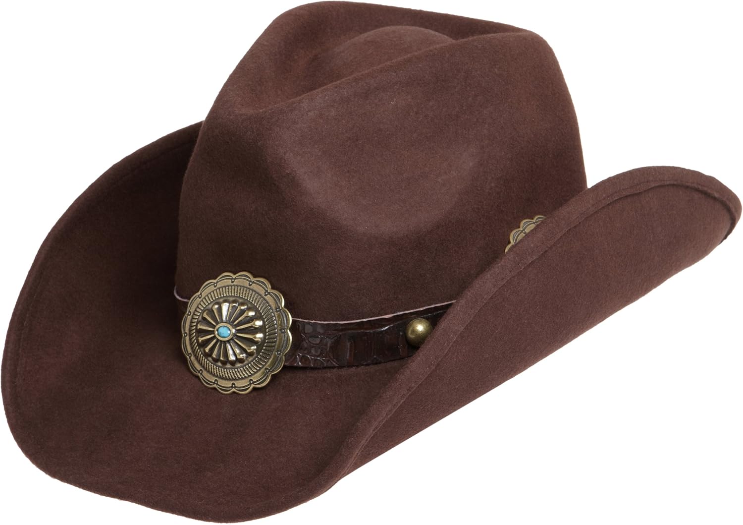 Collection XIIX Women's Jessica Simpson Cowboy Hat with Croco Band and ...
