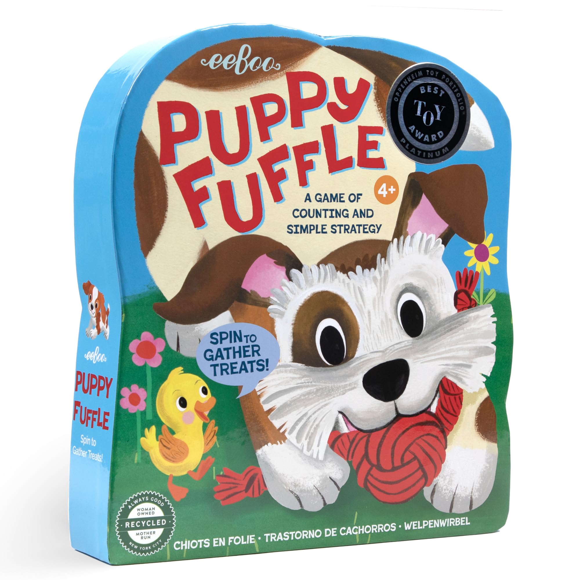 Amazon.com: eeBoo: Puppy Fuffle - A Game of Counting & Simple Strategy ...