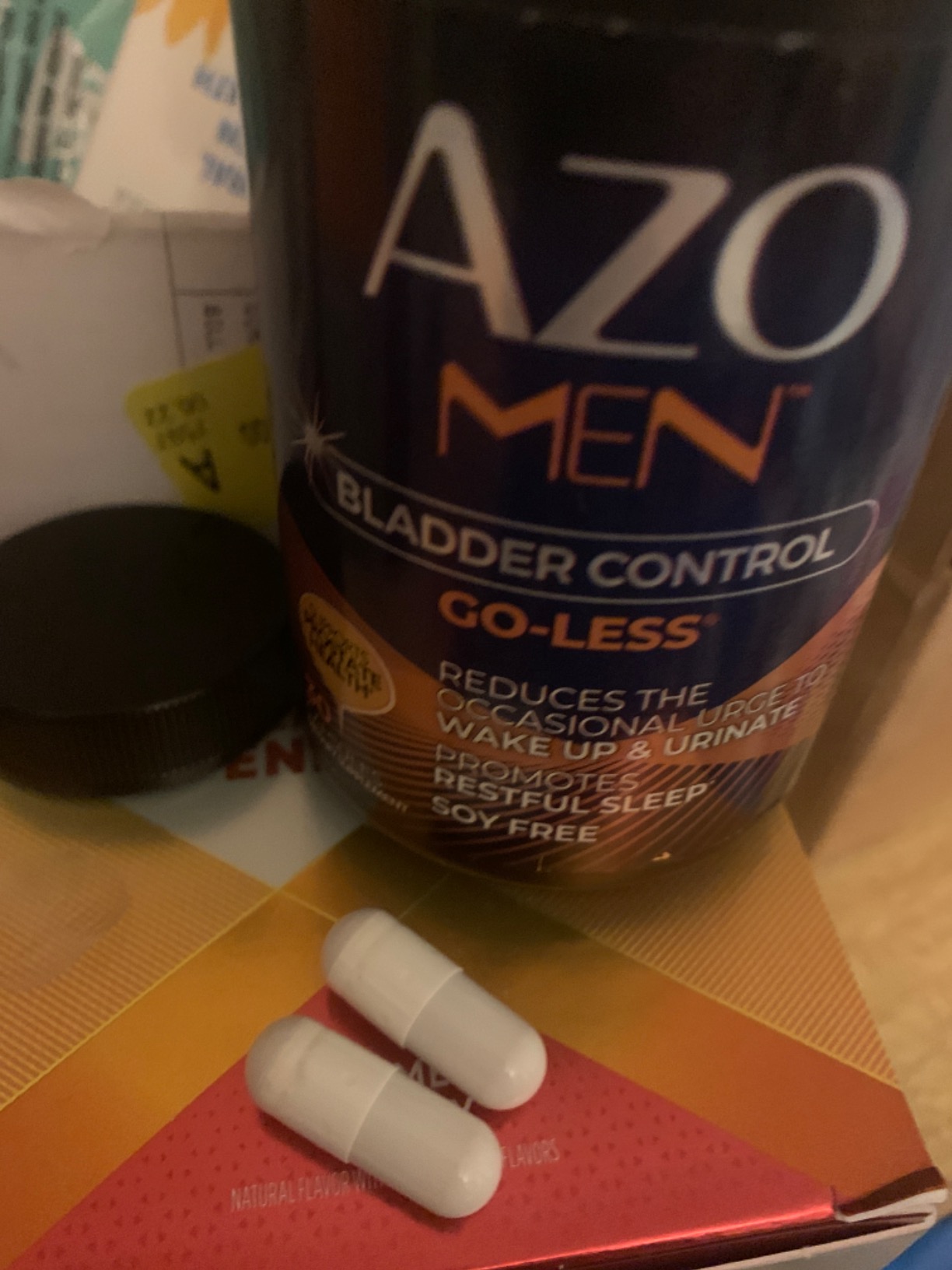 Amazon.com: AZO Men Bladder Control, Daily Bladder Support Designed ...
