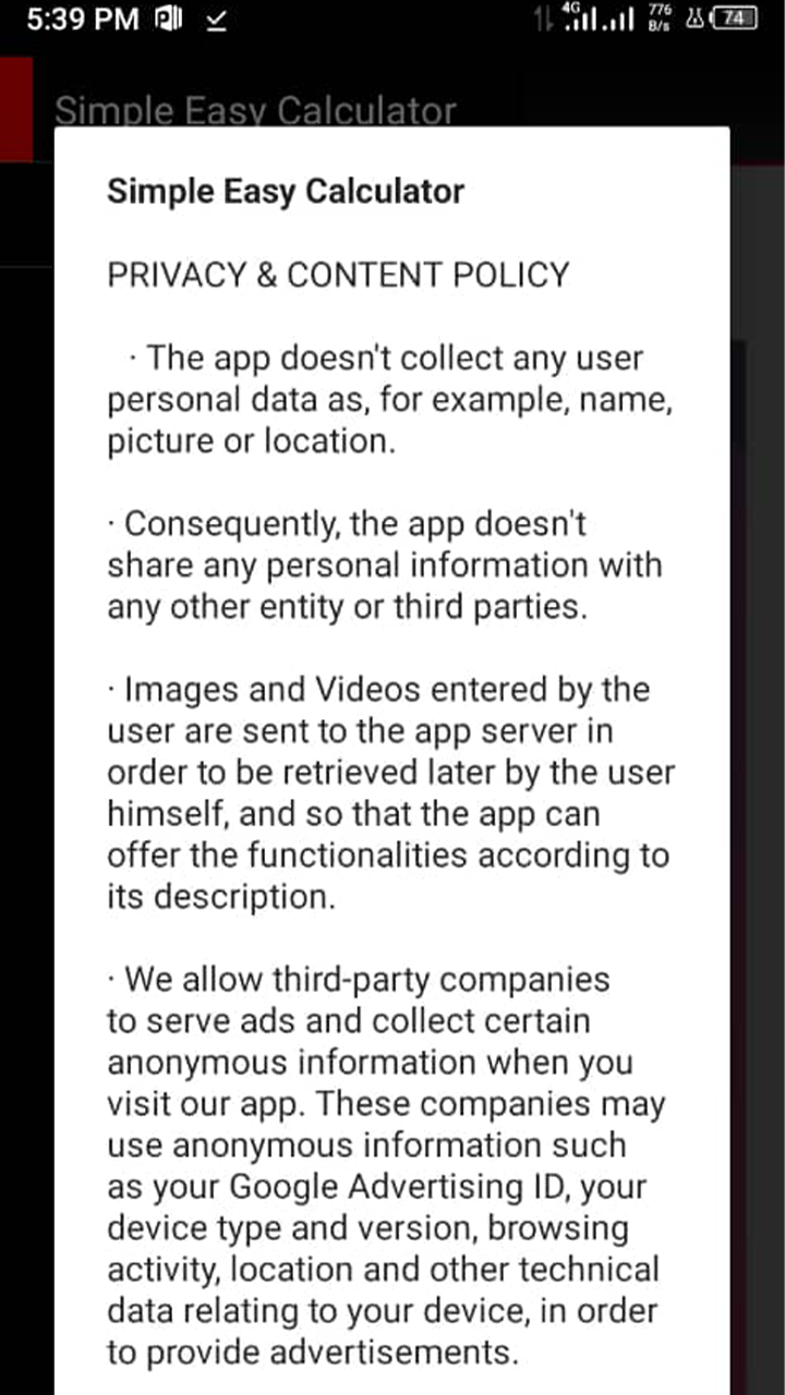 Simple Easy Calculator - App on Amazon Appstore