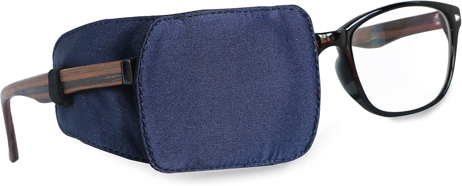 Amazon.com: Astropic Silk Eye Patch for Adults Kids Glasses to Cover ...