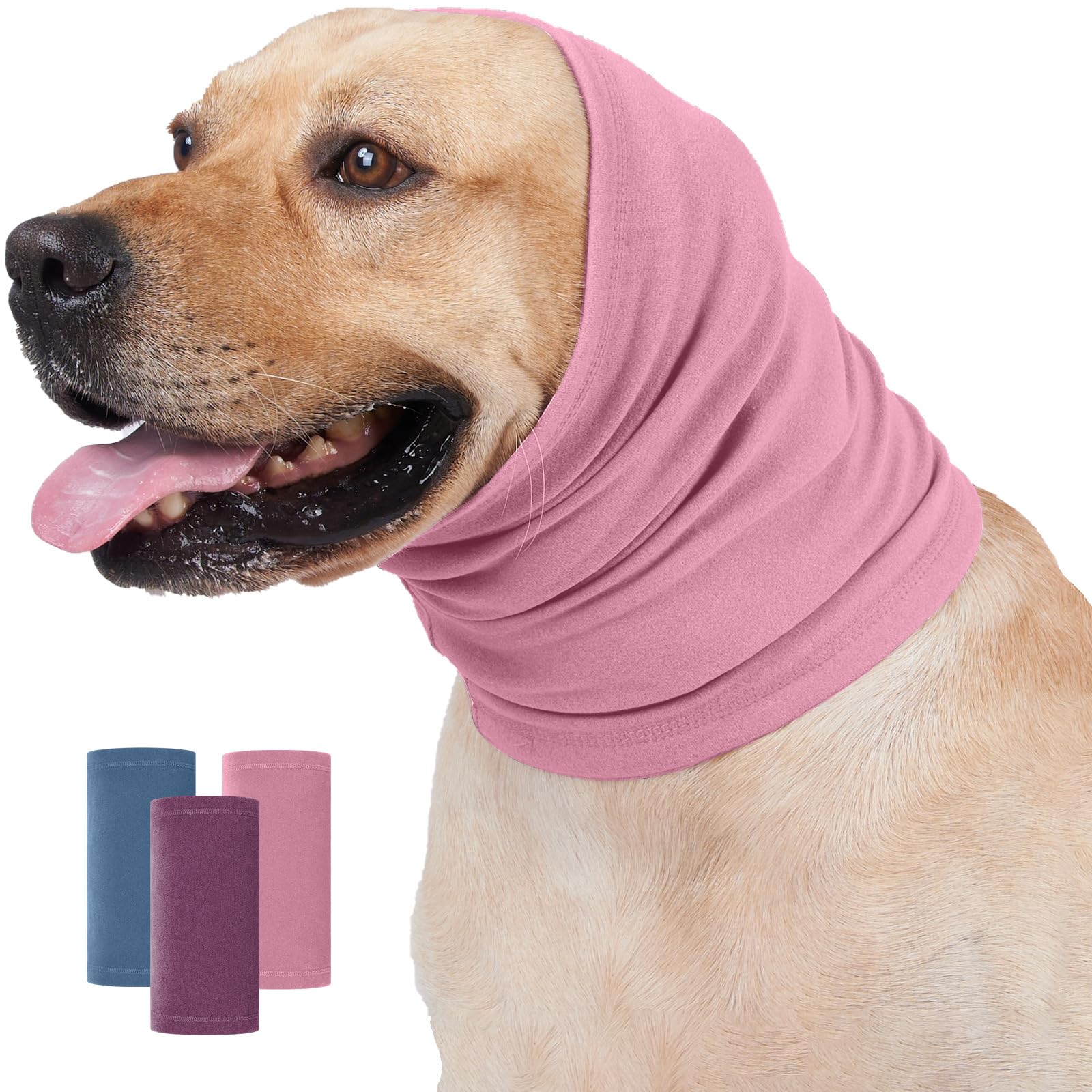 Amazon.com : Nanaki Dog Calming Hoodie Ear Wraps for Dogs, Ear ...