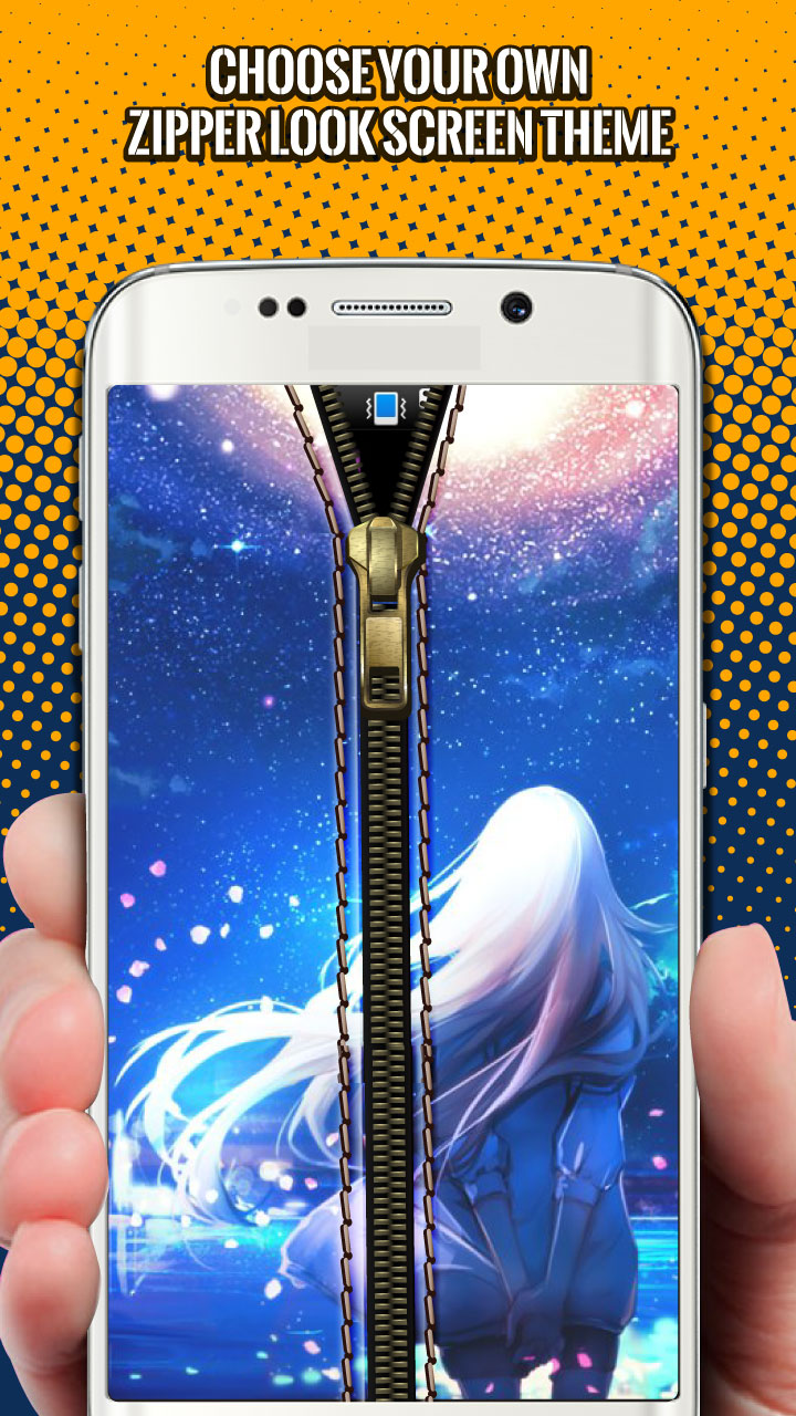 Anime Girls Zipper Screen : Wallpaper Screen Locker - App on Amazon ...