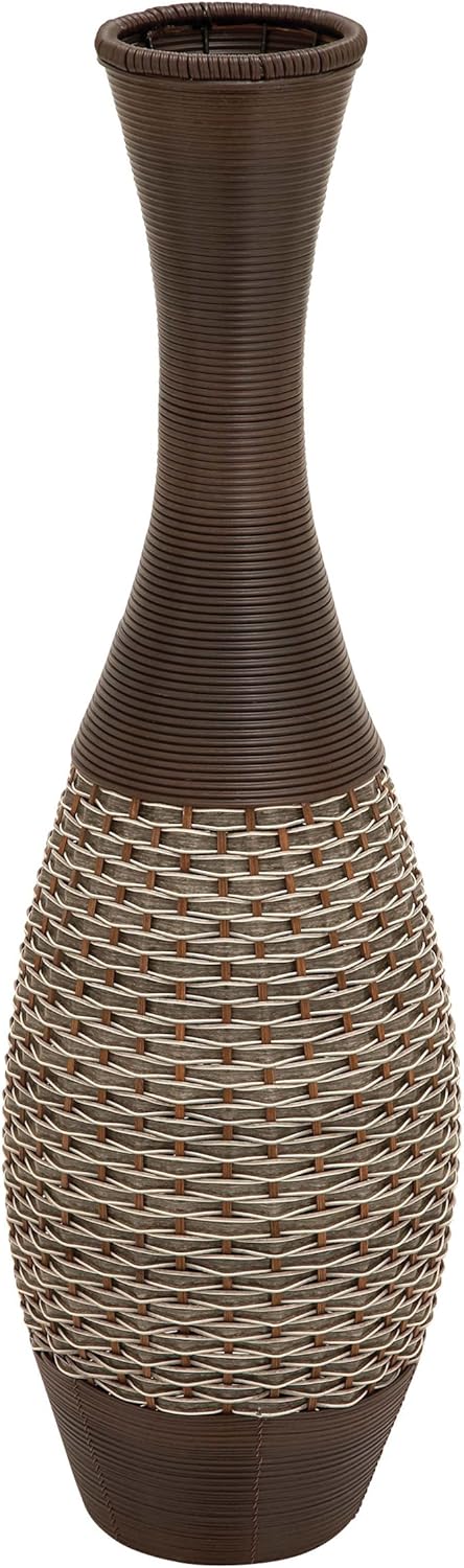 Amazon.com: Deco 79 Wood Vase, 10 by 37-Inch : Home & Kitchen