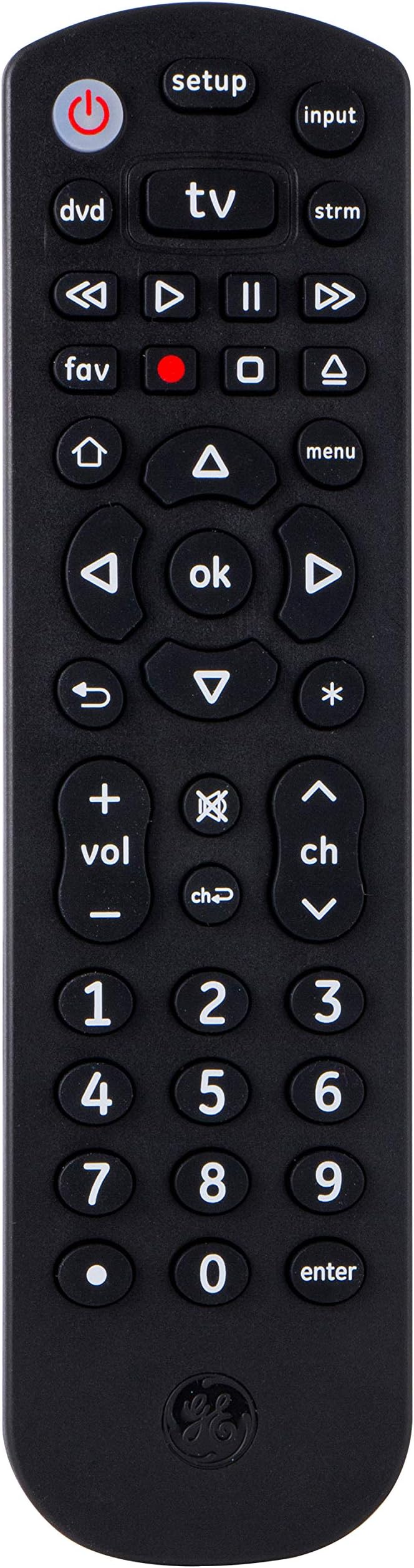 Amazon.com: GE Universal Remote Control for Samsung, Vizio, LG, Sony ...