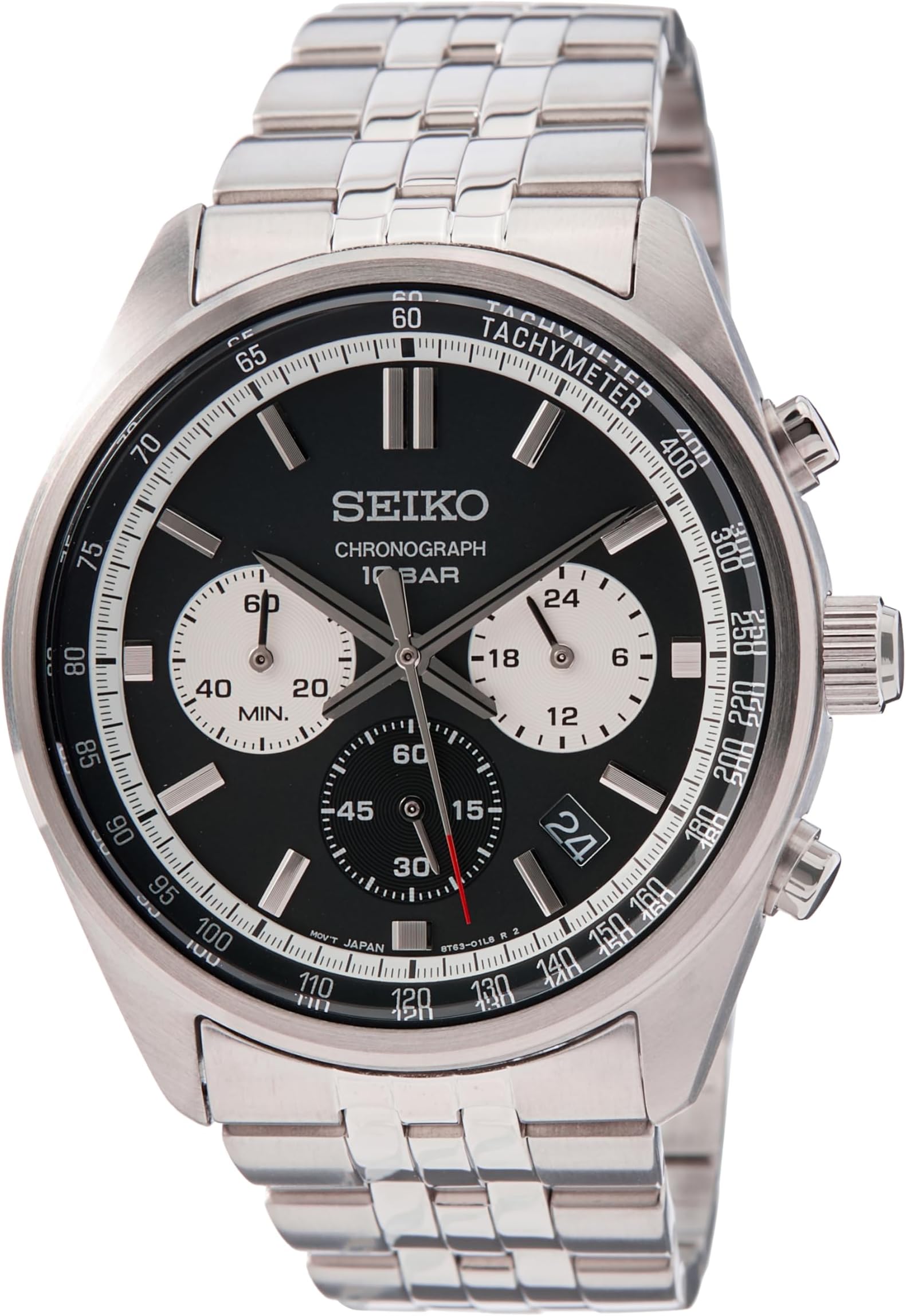 Seiko Dress Chronograph Men's Watch SSB429P1, Silver : Buy Online at Best Price in KSA - Souq is ...