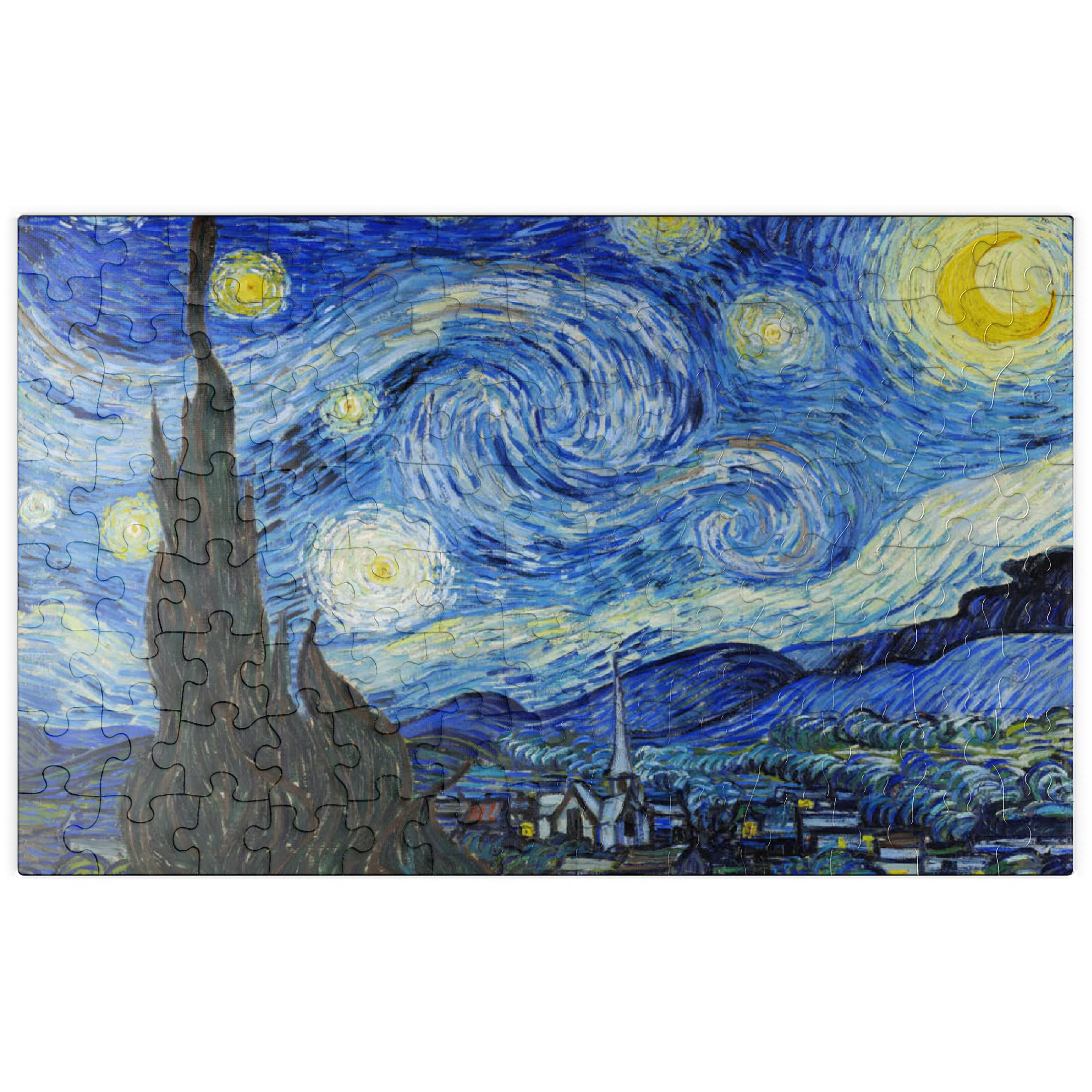 Mypuzzle The Starry Night 1889 By Vincent Van Gogh Premium | Desertcart ...