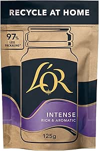 L’OR Intense Instant Coffee Refill 125 g : Amazon.co.uk: Grocery