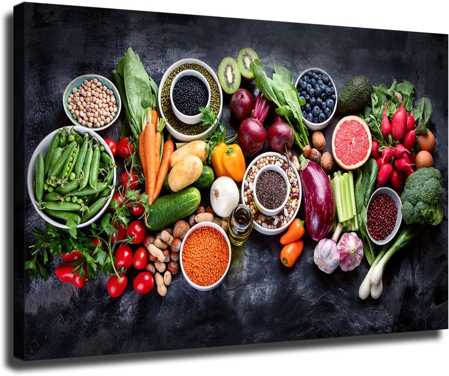 Amazon.com: ObabO Healthy Eating Vegetables Fruits and Legumes Healthy ...