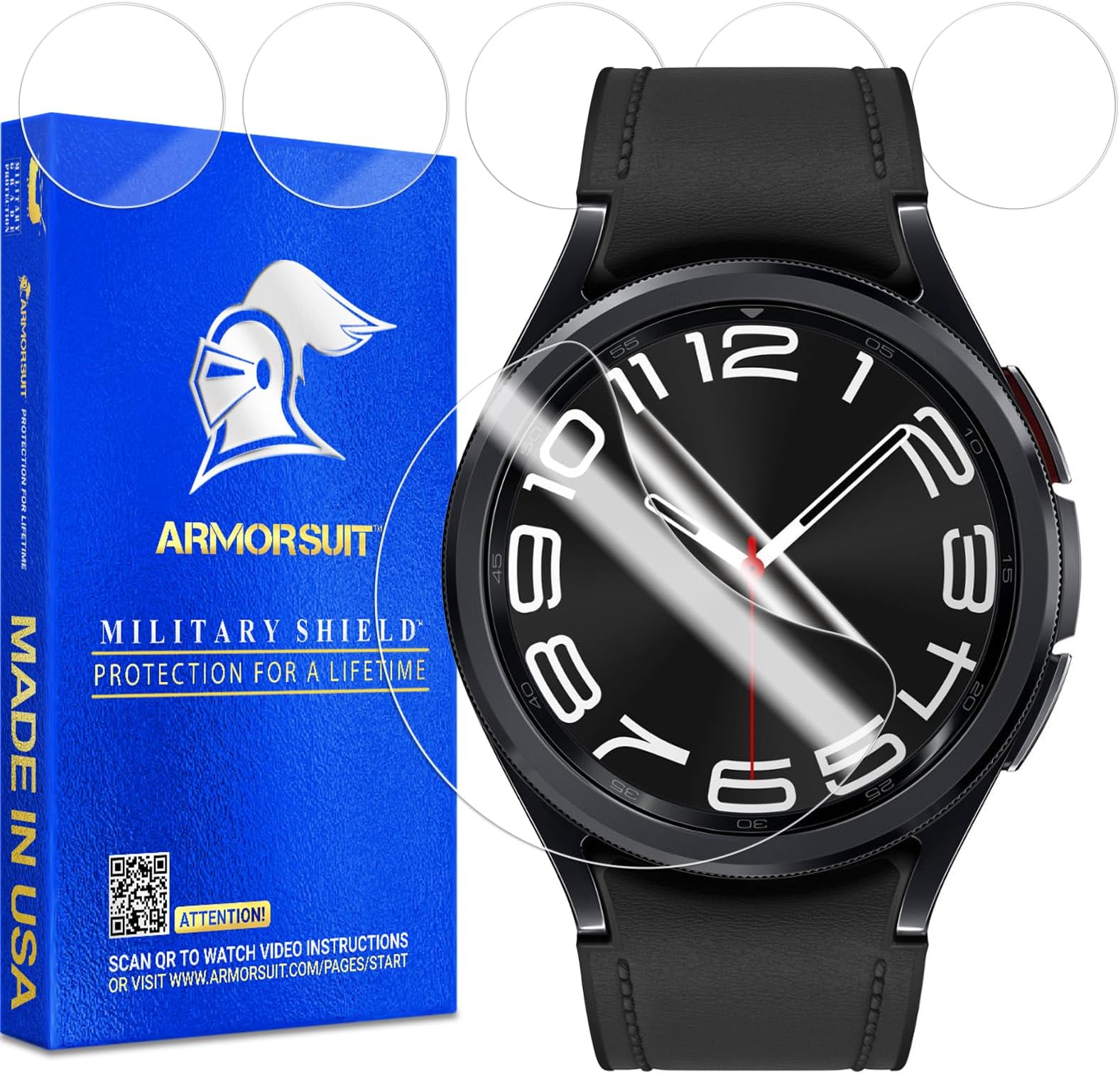 Amazon.com: ArmorSuit 6 Pack for Samsung Galaxy Watch Ultra (47mm ...