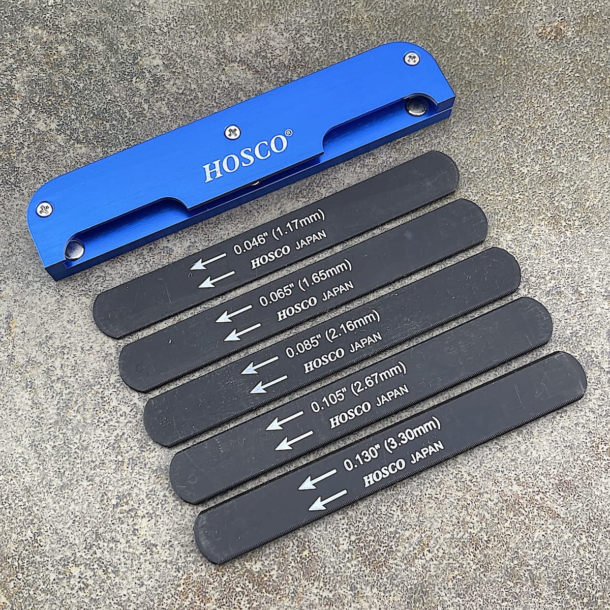 Amazon.com: Hosco Black Nut Files Set w/Mag-holder (Electric Bass) - H ...