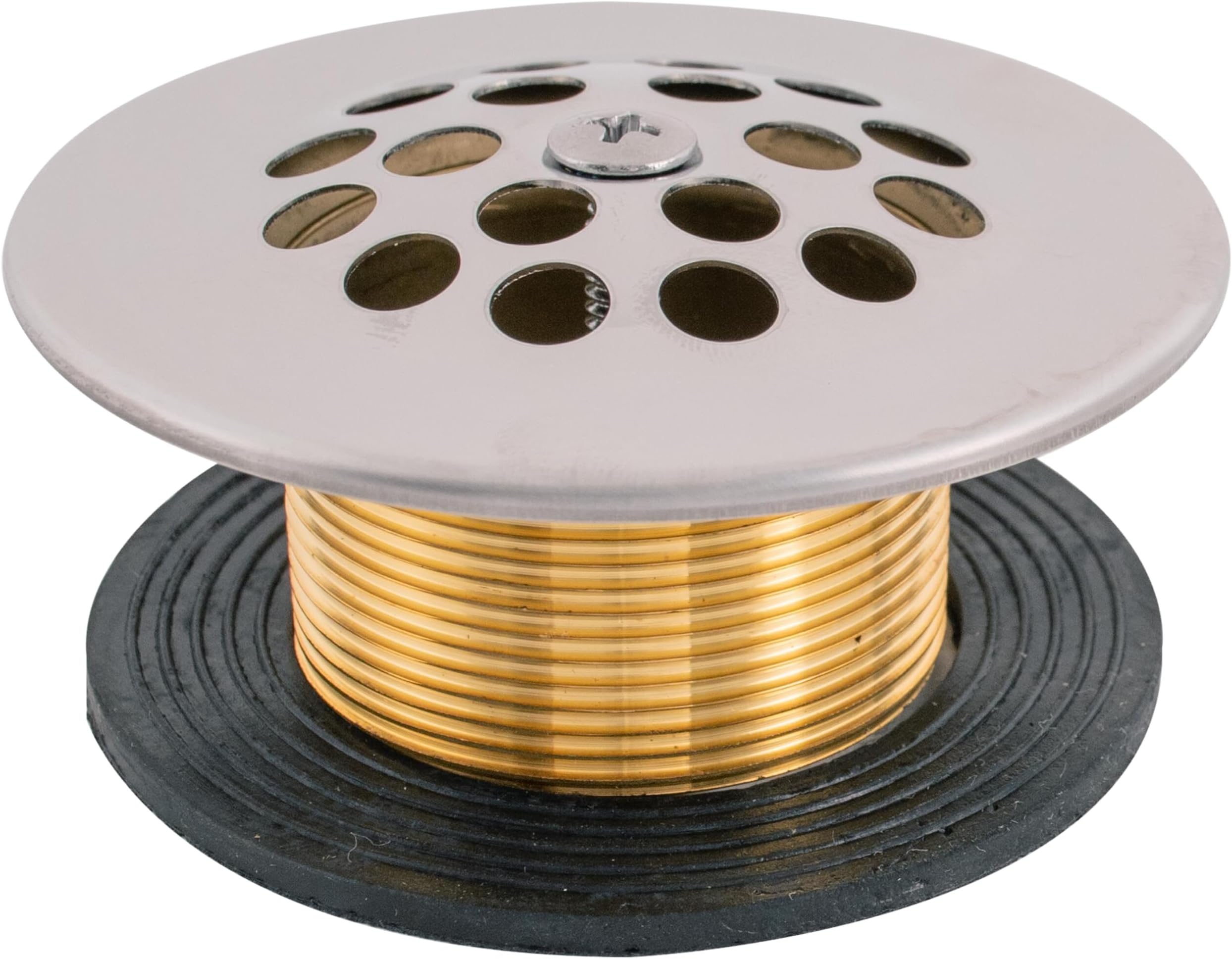 EZ-Flo Trip Lever Chrome Plated Brass Bath Drain Assembly with Drain ...