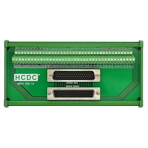 Snapklik.com : DIN Rail Mount D-SUB Male-Female Interface Module ...
