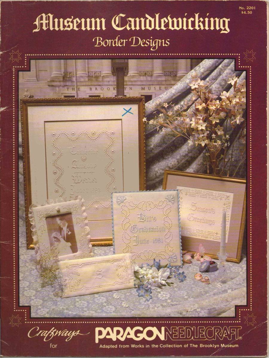 Museum Candlewicking - Border Designs (adapted from Brooklyn Museum ...