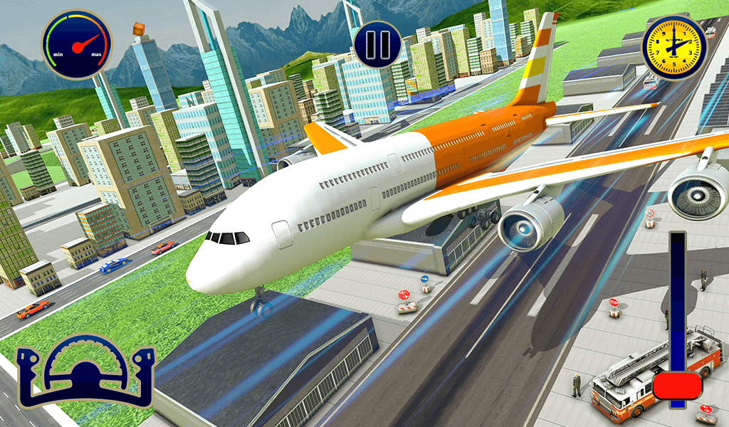 Flight Pilot Plane Landing Flight Simulator Game:Amazon.com:Appstore ...