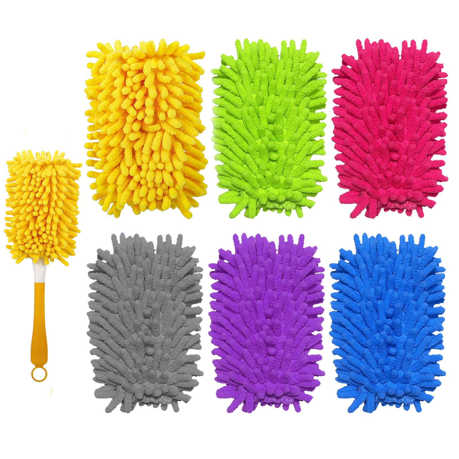 Amazon.com: Yicotira Reusable Duster Refill Compatible with Swiffer ...