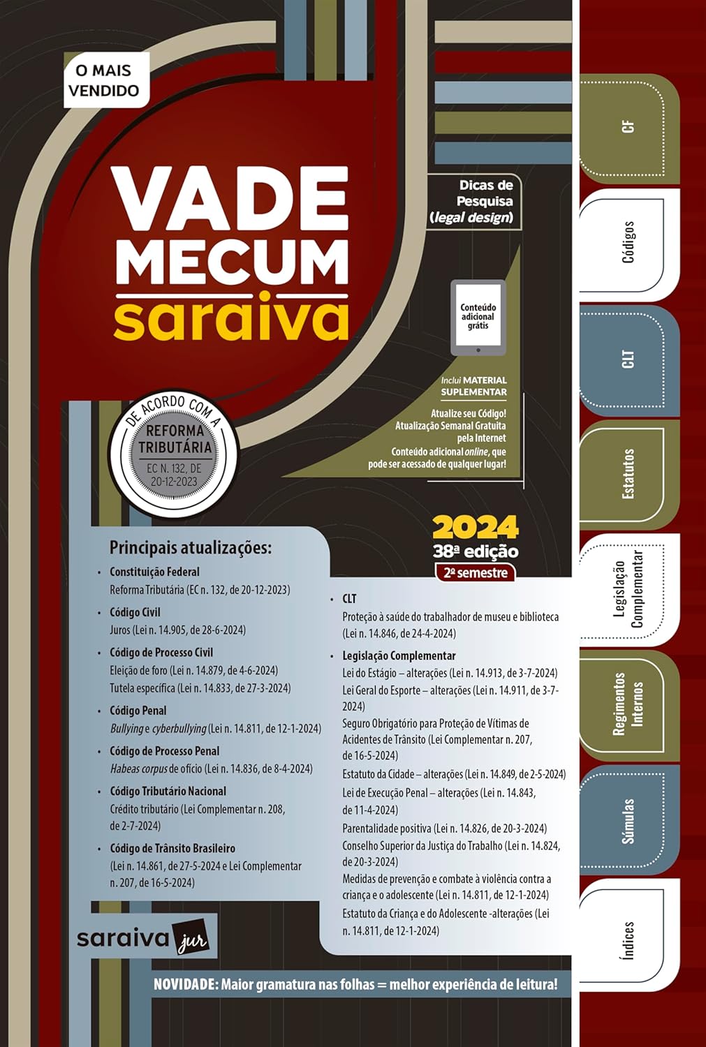Amazon.com.br eBooks Kindle: Vade Mecum Saraiva Tradicional - 38ª ...