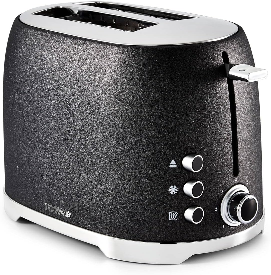 Morphy Richards Equip Black 2 Slice Toaster - Defrost And Reheat ...