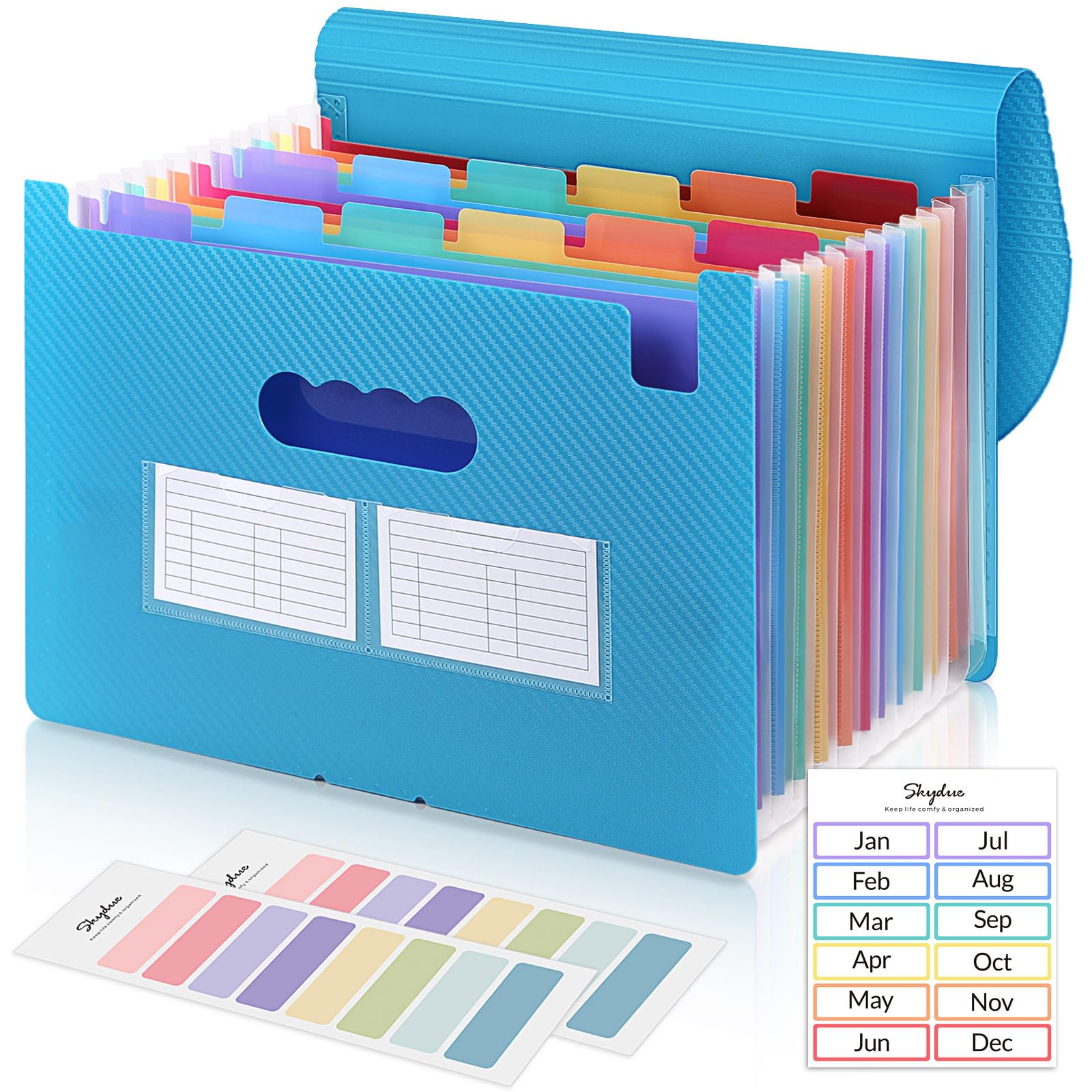 Snapklik.com : SKYDUE File Organizer,13 Pockets Accordian File ...
