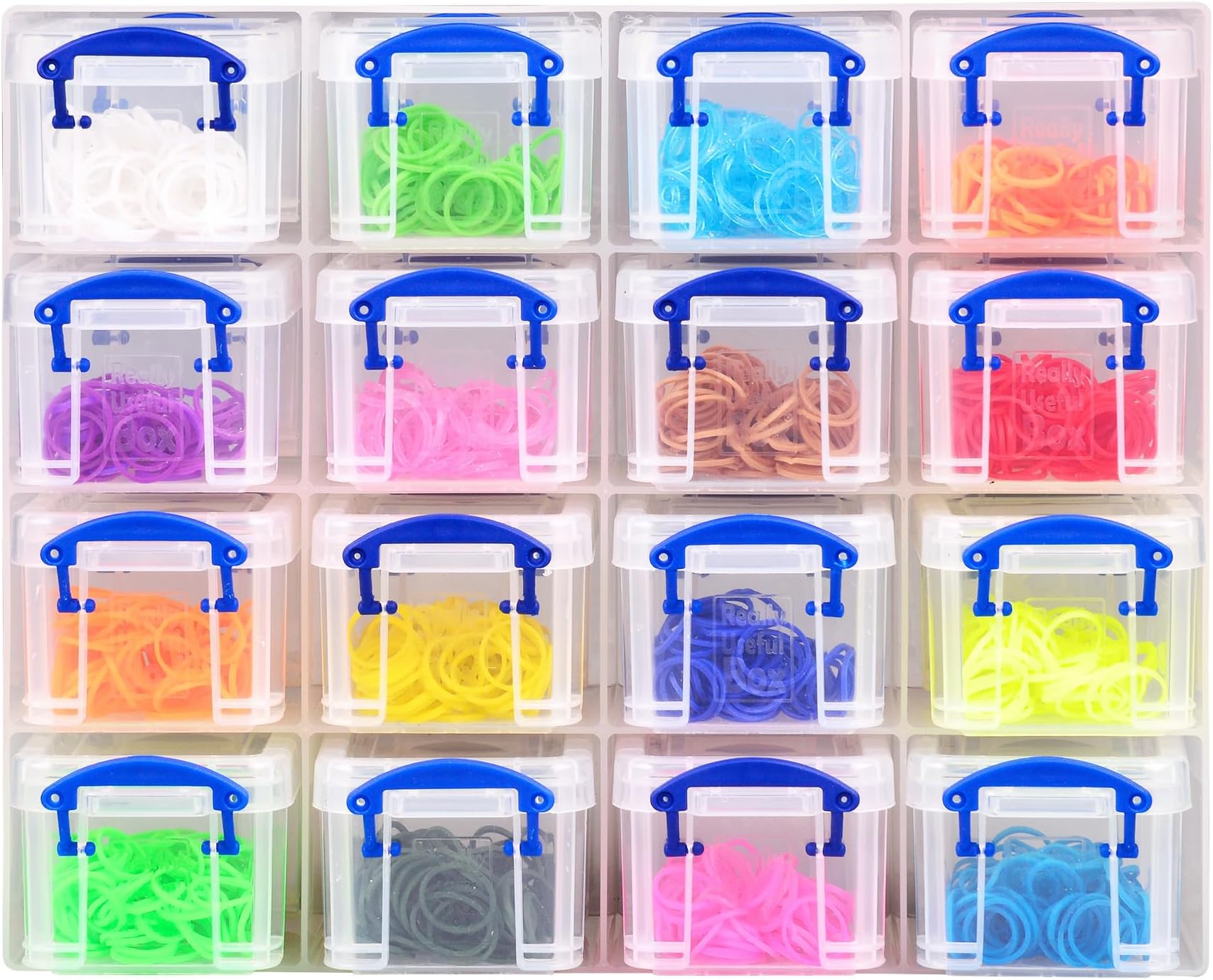 Really Useful Plastic Storage Box 7 Litre with Scrapbook Divider Tray ...