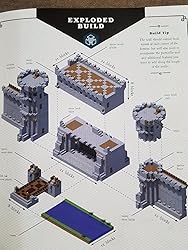 Amazon.com: Minecraft: Exploded Builds: Medieval Fortress: An Official ...