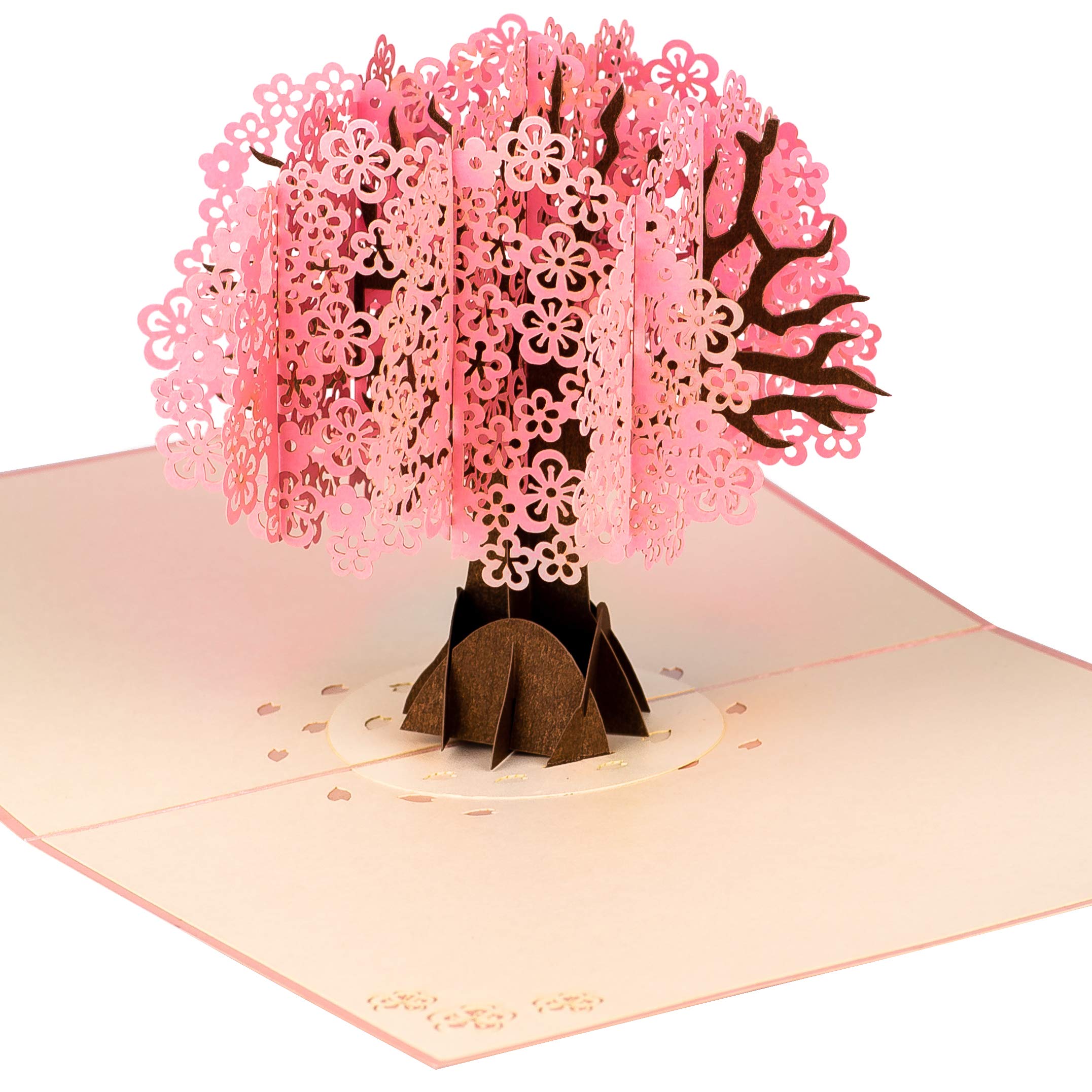 Buy Cherry Blossom Tree By DEVINE Popup Cards Happy Wedding 