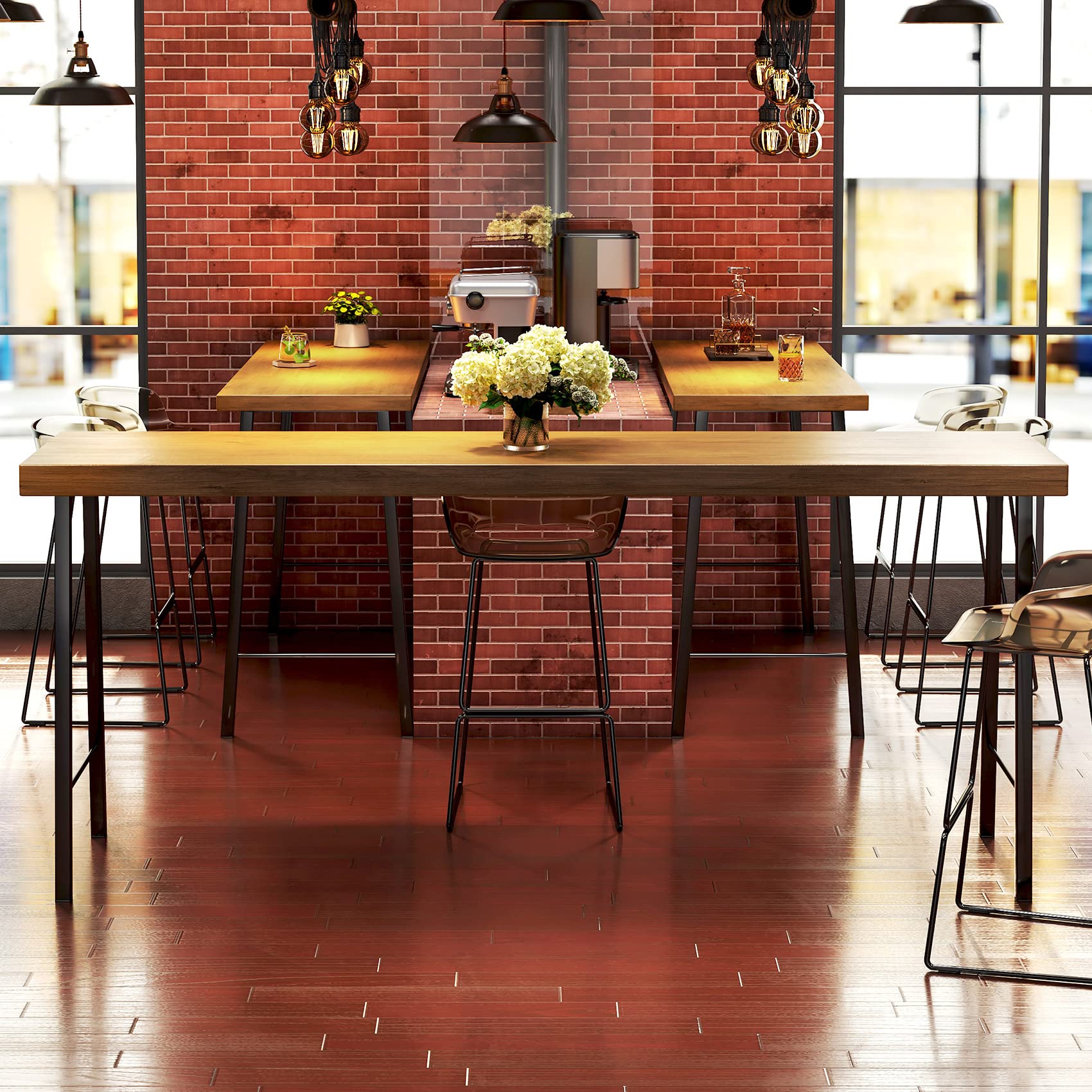 Snapklik.com : TC-HOMENY 40 Bar Table Legs - Furniture Legs Set Of 2 ...