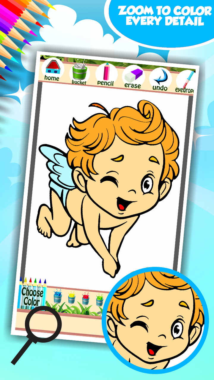 Angel Coloring Book - App on Amazon Appstore