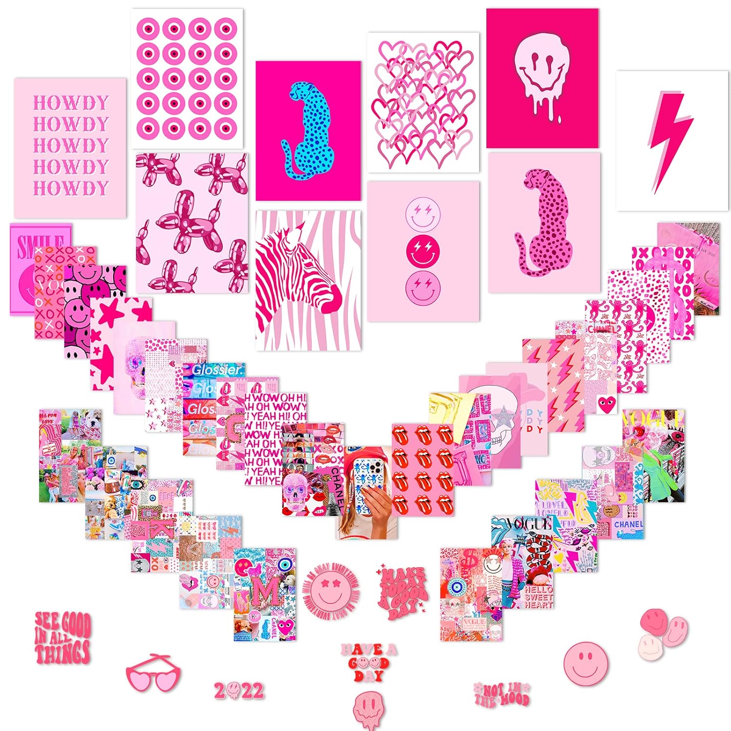 Buy MeleBase Preppy Room Decor Aesthetic Preppy Wall Decor Preppy ...