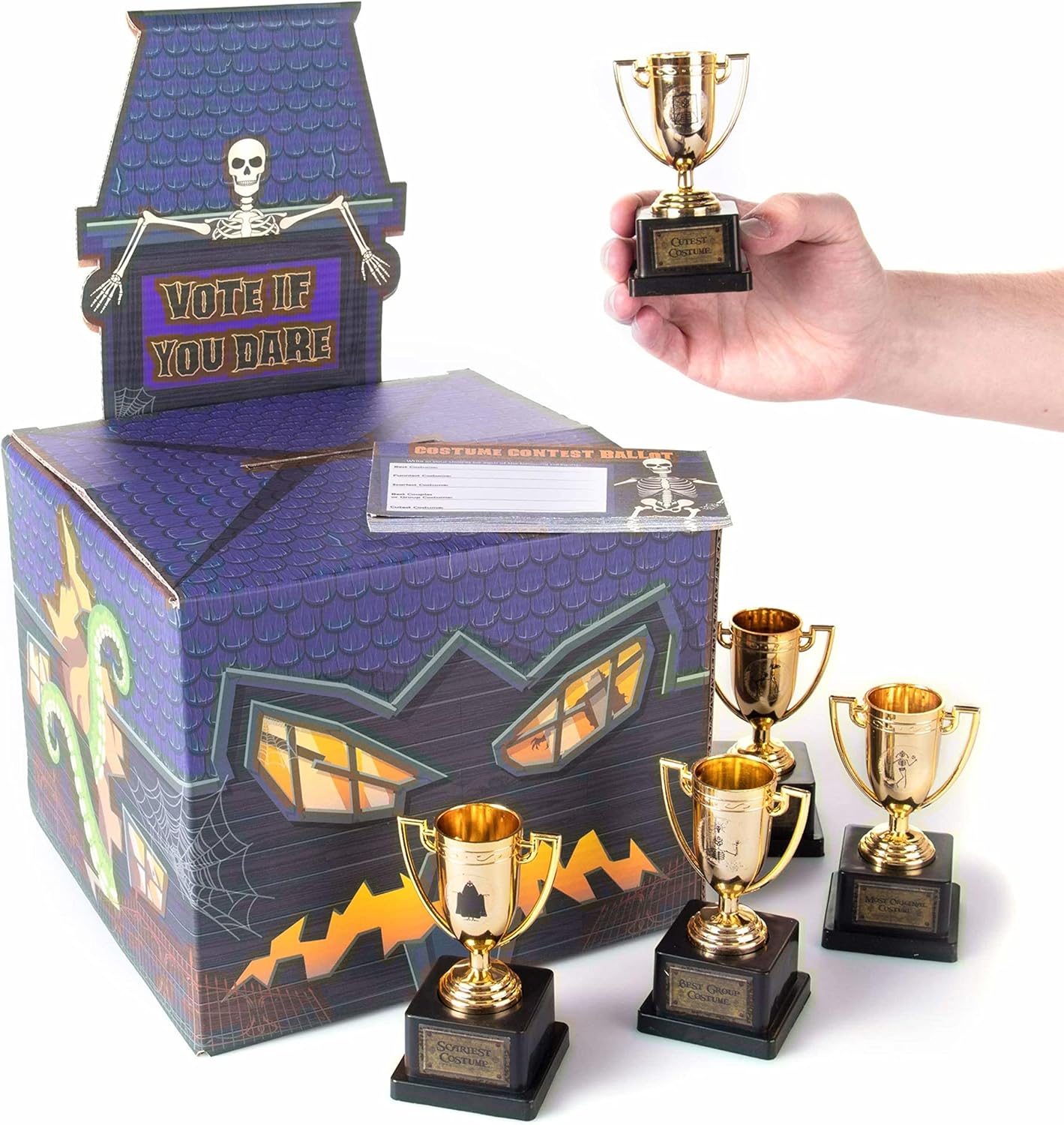 Amazon.com: Halloween Costume Contest Party Bundle - Includes Ballot ...