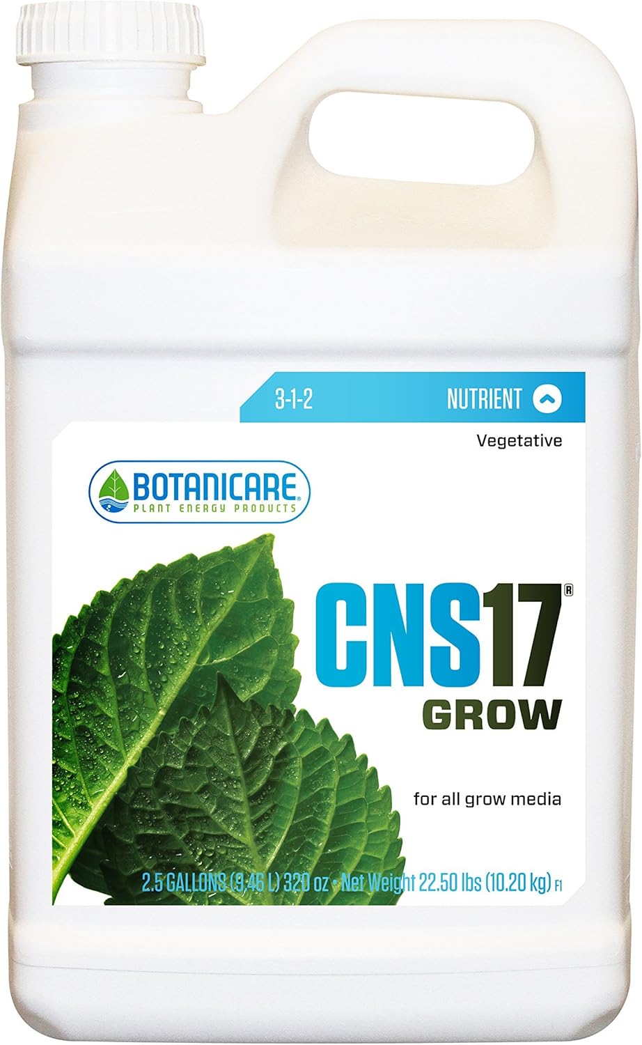 Amazon.com : Botanicare CNS17 Grow Plant Nutrient 3-1-2 Formula, 2.5 ...