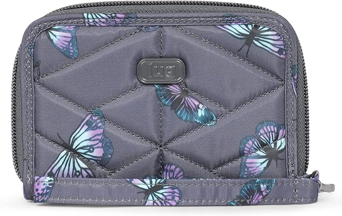 Amazon.com: Lug - Rodeo 2 Compact RFID Wallet (Butterfly Grey ...