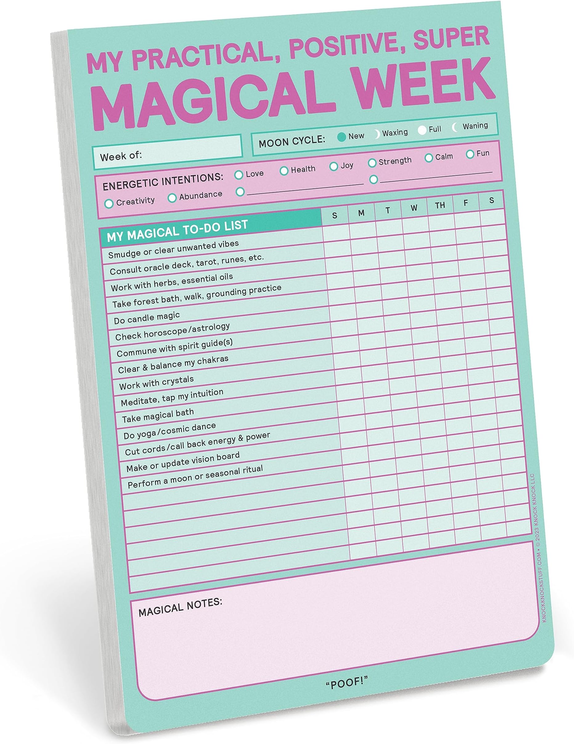 Amazon.com : Knock Knock Doing Today Pad: My Super Organized-Ish ...