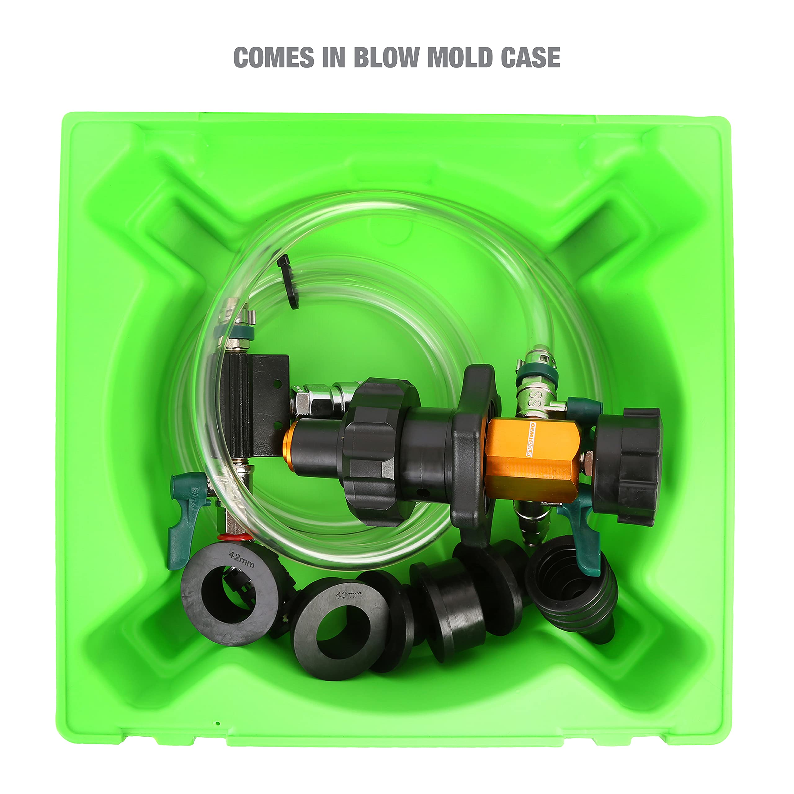 Snapklik.com : 24444 Coolant System Refiller Kit, 5 Adapters, Eliminate ...