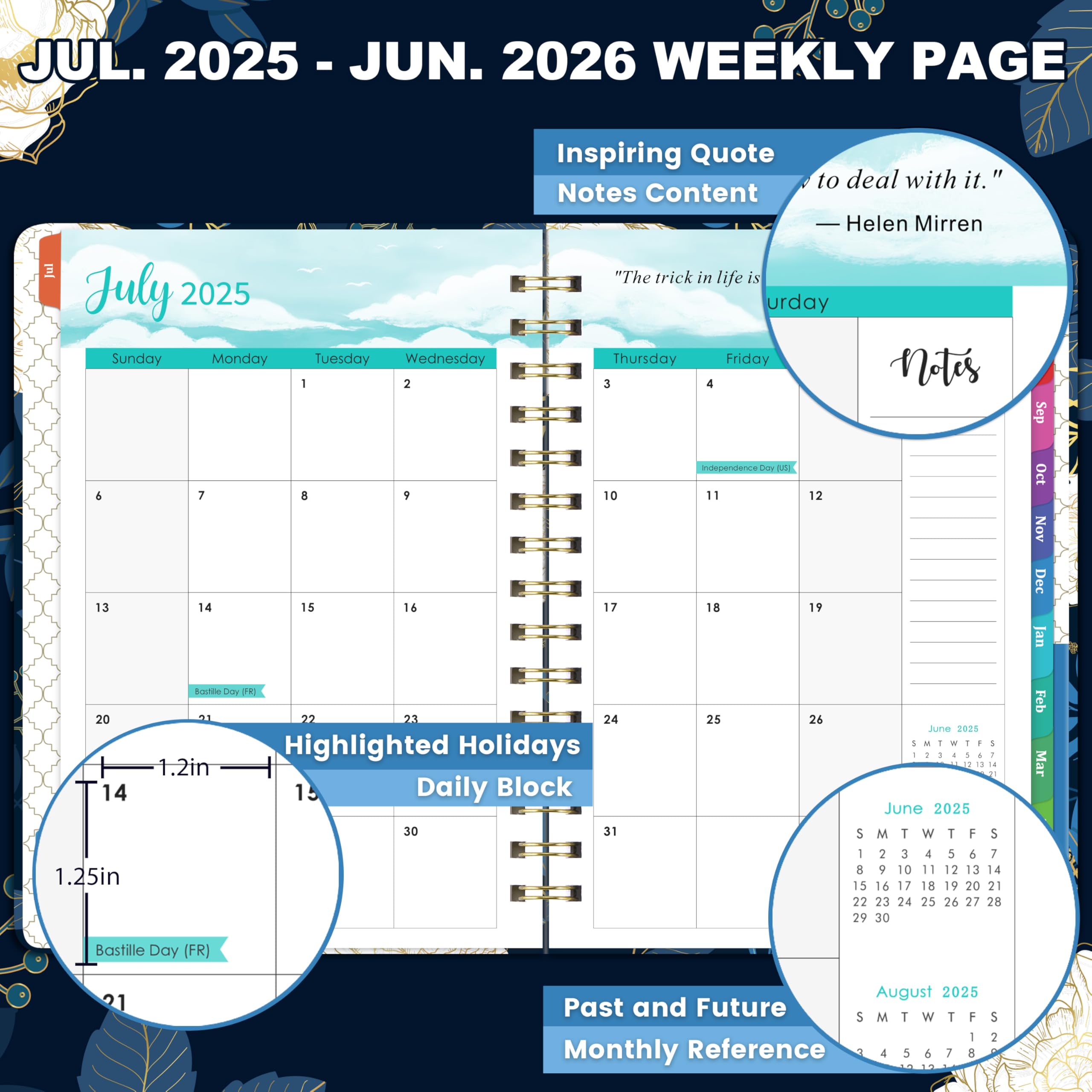 Snapklik.com : 2025-2026 Planner - Academic Planner 2025-2026, July ...