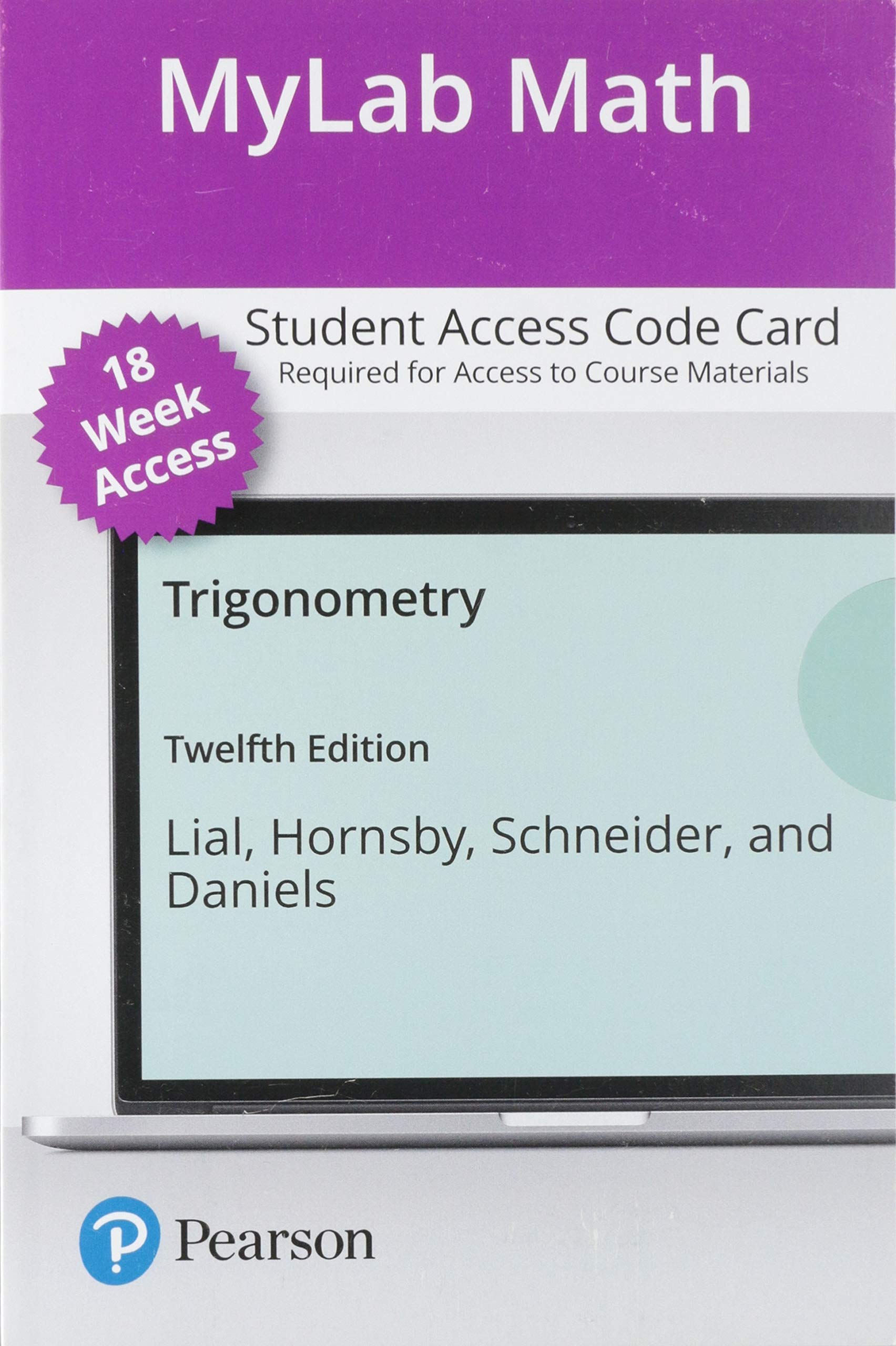 Trigonometry - MyLab Math with Pearson eText Access Code: Lial ...