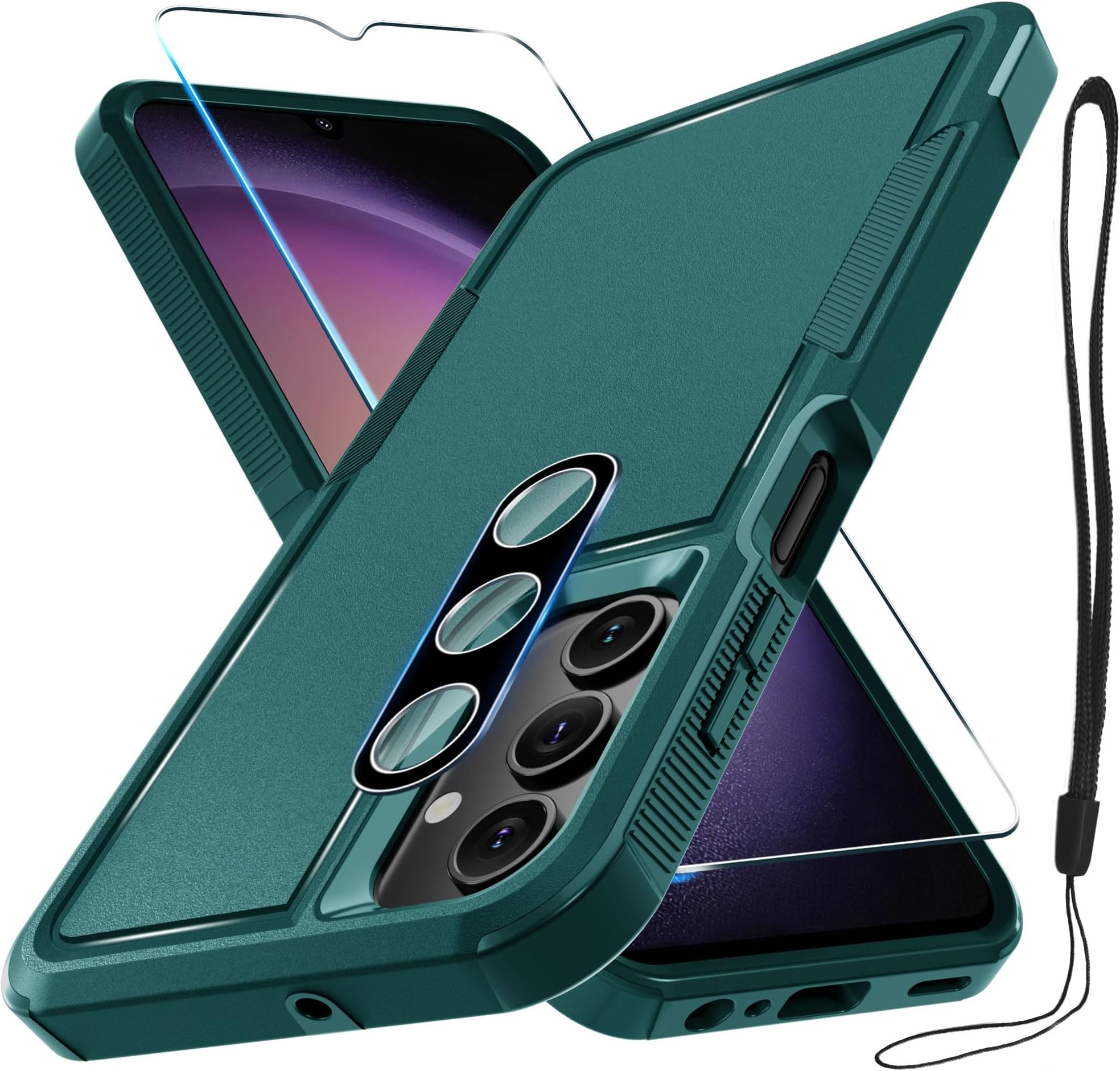 Amazon.com: for Samsung Galaxy A15 5G Case: Dual Layer Protective Heavy ...