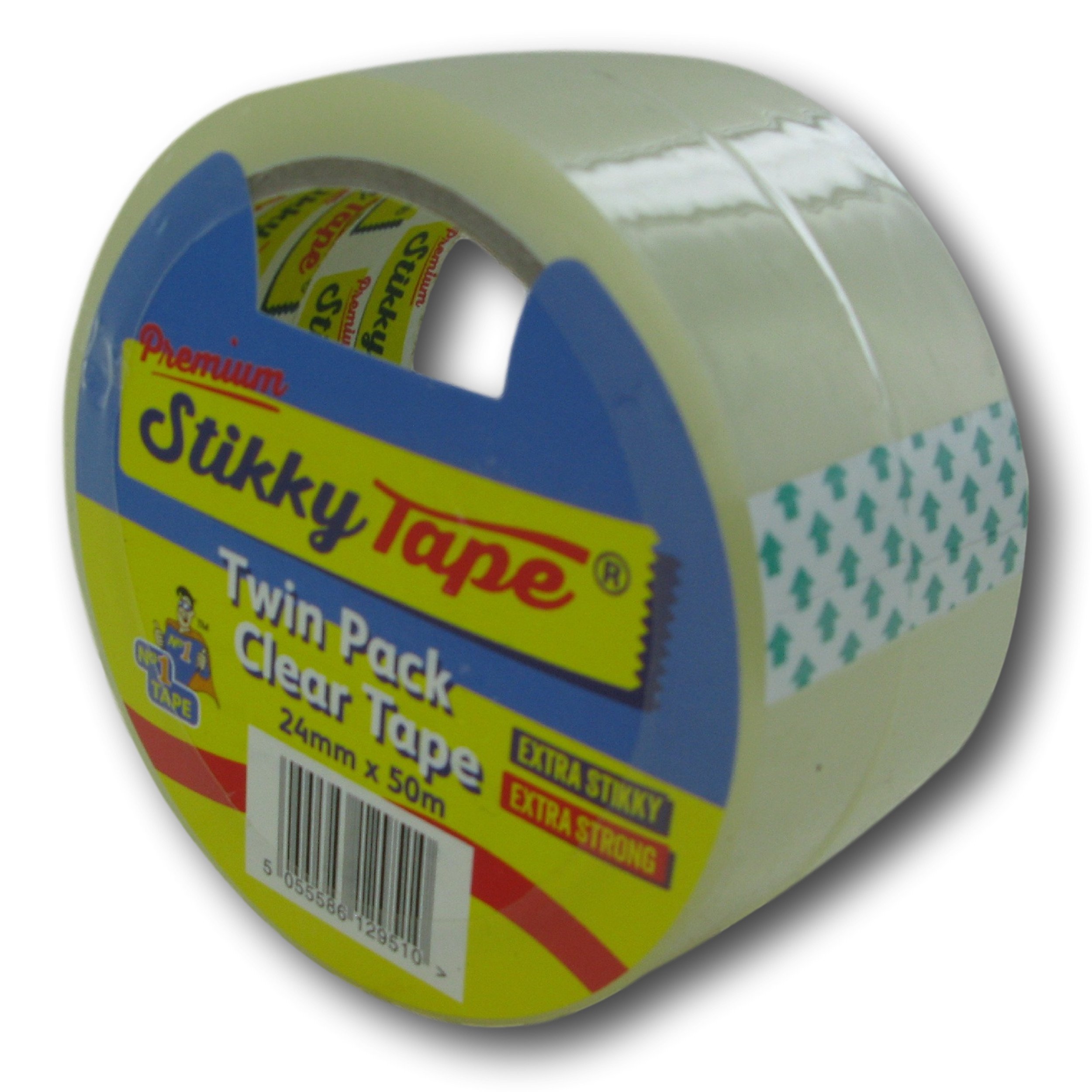 EPOSGEAR Stikky 24mm x 50m Premium Low Noise Packing Sticky Tape ...