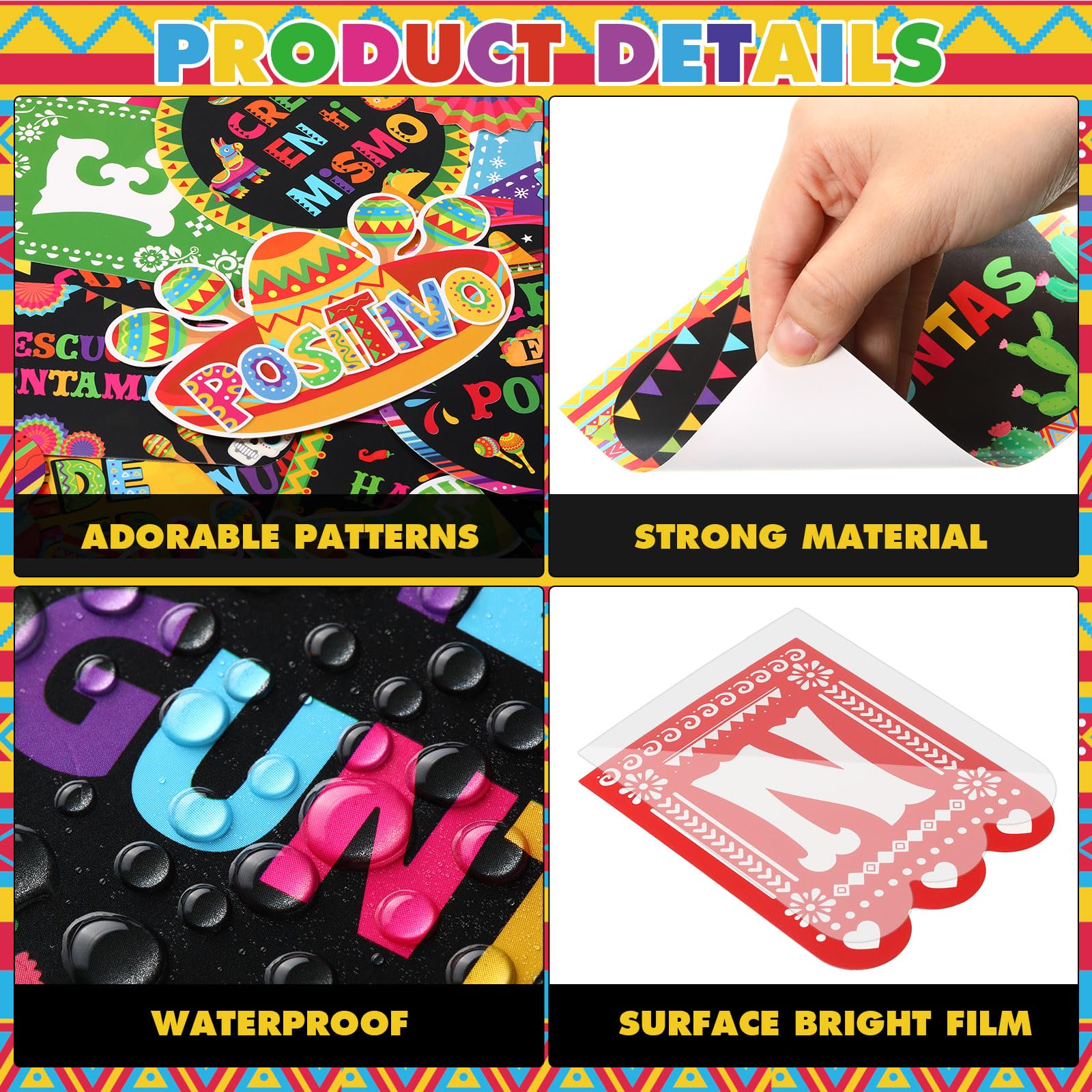 Snapklik.com : 37 Pcs Hispanic Heritage Month Bulletin Board Set ...