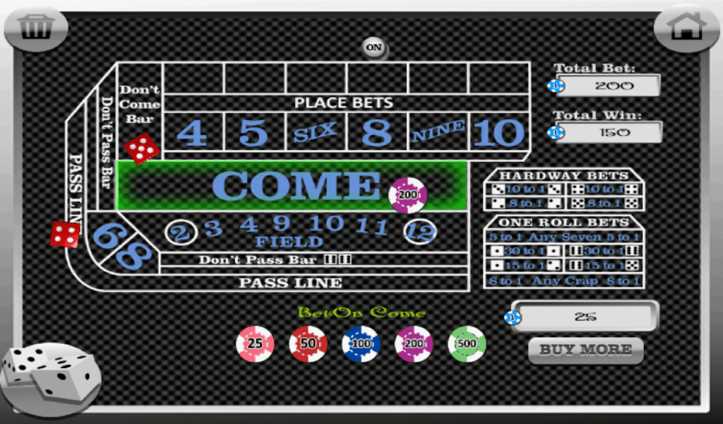 ⋆Craps VIP Black Lite - FREE Ultimate High Roller Dice Betting Game ...
