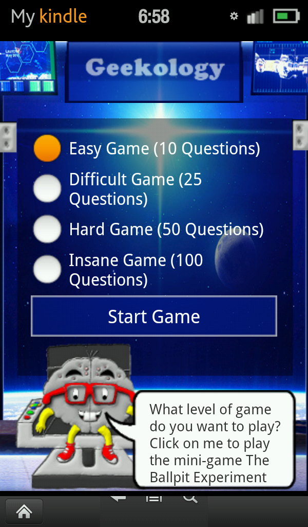 Geekology - Geek Quiz & Trivia - App on Amazon Appstore