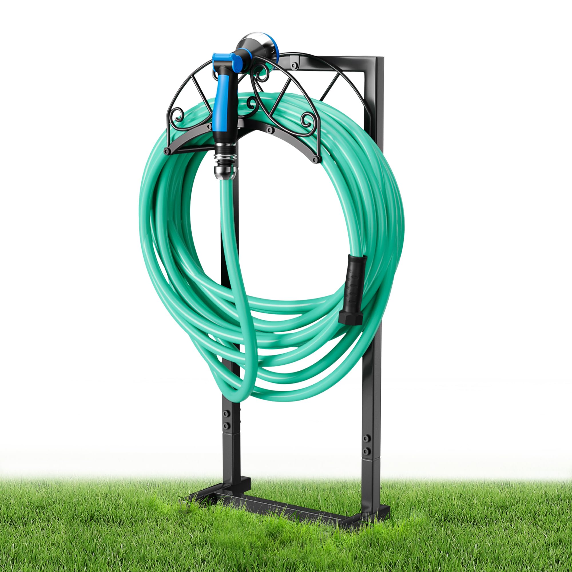 Amazon.com: GREENER Garden Hose Holder, Hose Storage for Outside ...