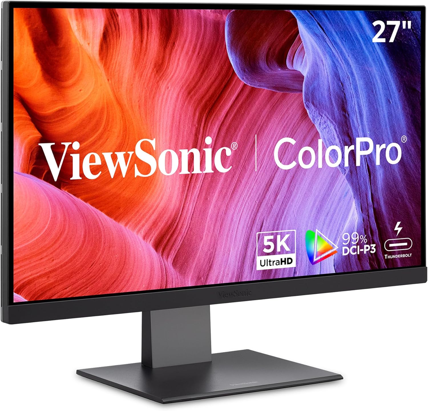 ViewSonic VP2788-5K 27" 5K Mac-Ready Monitor with 100% sRGB, 99% DCI-P3 ...