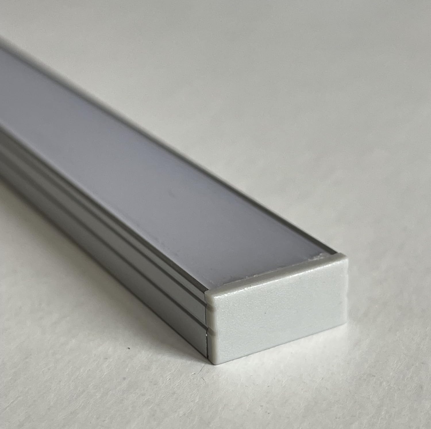 Amazon.com: LUMLED Slim Surface Mount LED Tape Light Channel, Frosted ...