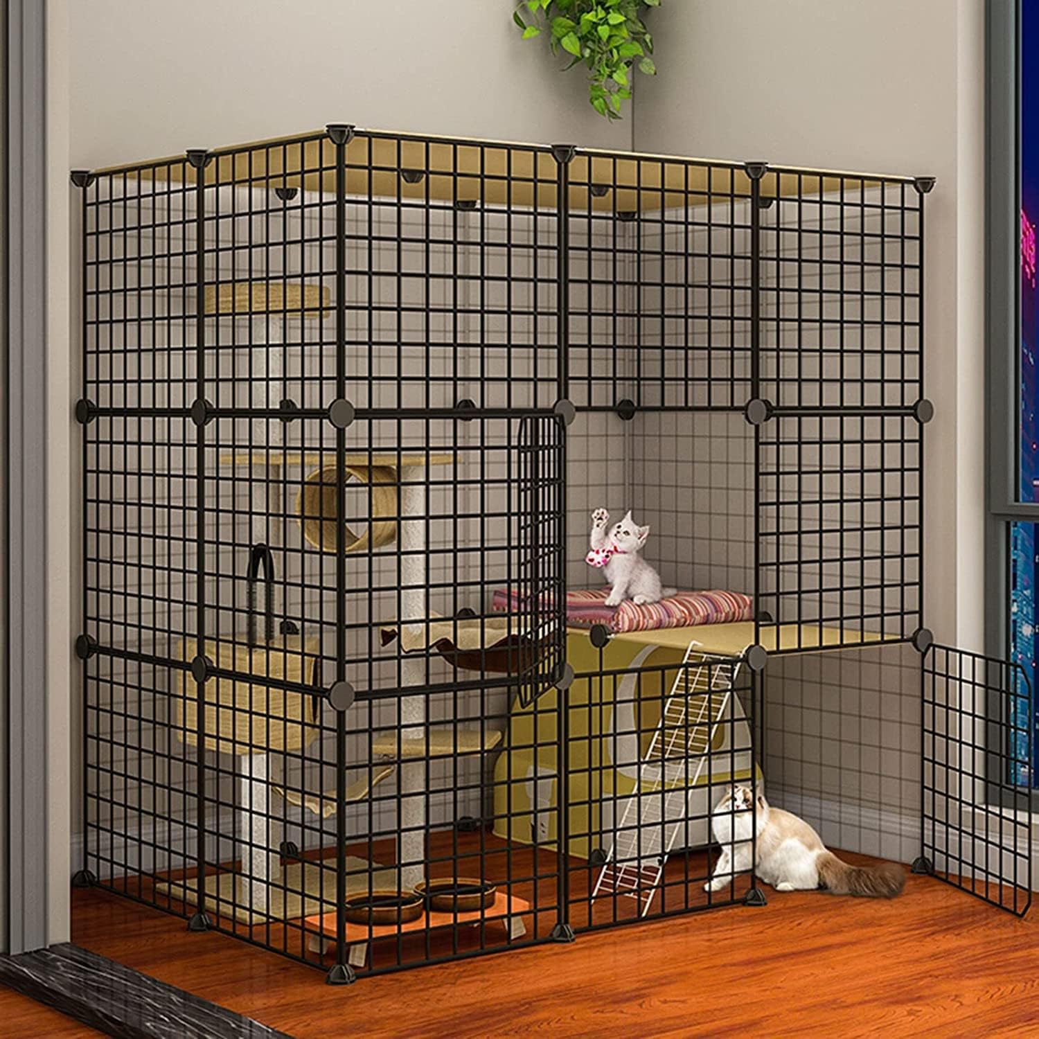 Cat Cages Indoor Large,Cat Cage Pets Playpen Dog Playpen,Cat for Indoor ...