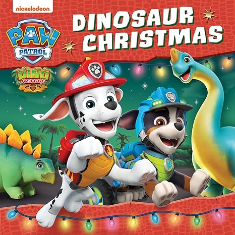 Paw Patrol Dinosaur Christmas Picture book: A BRAND NEW action packed ...