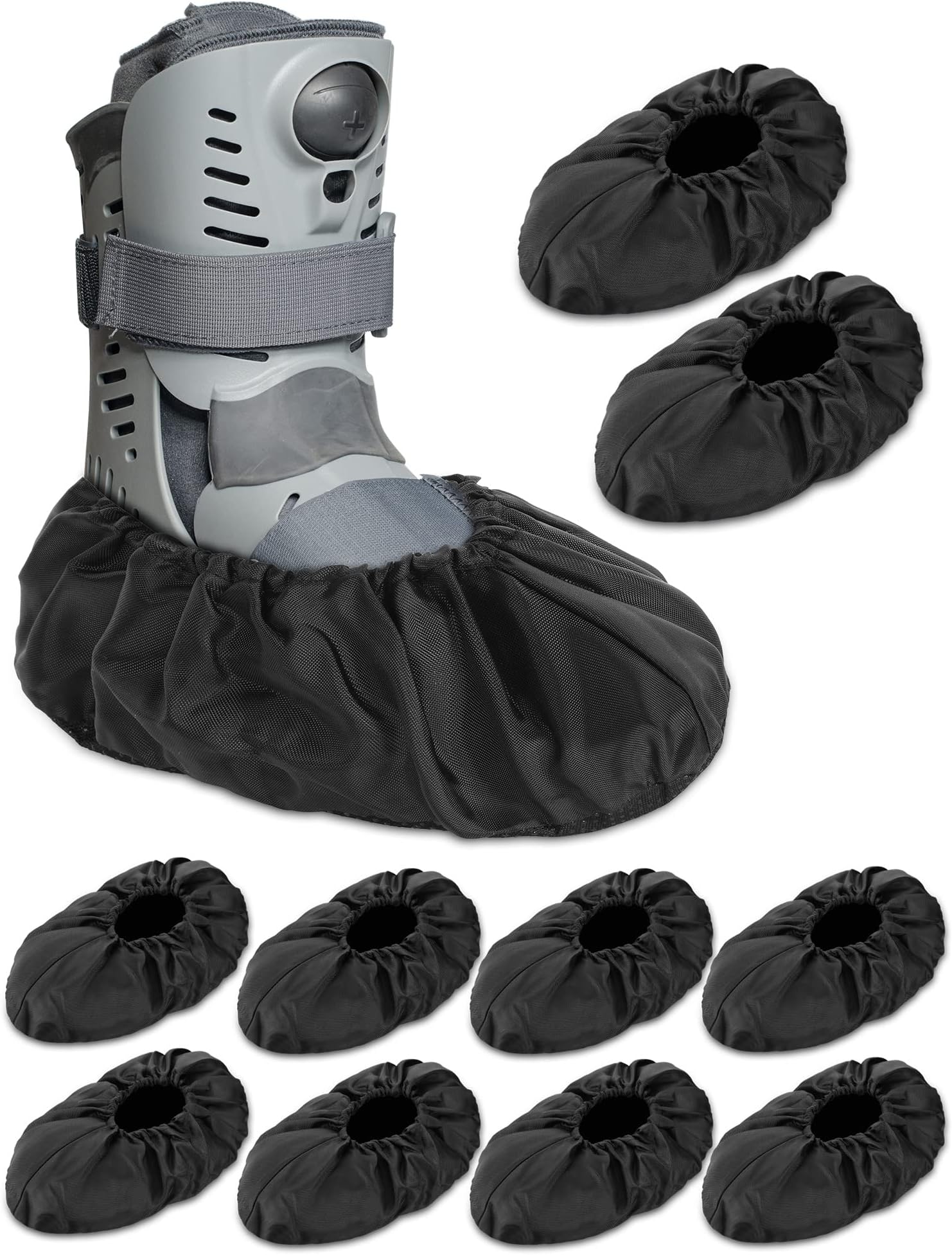 Amazon.com: Janmercy 10 Pcs Fracture Walking Boot Cover Recovery Shoes ...