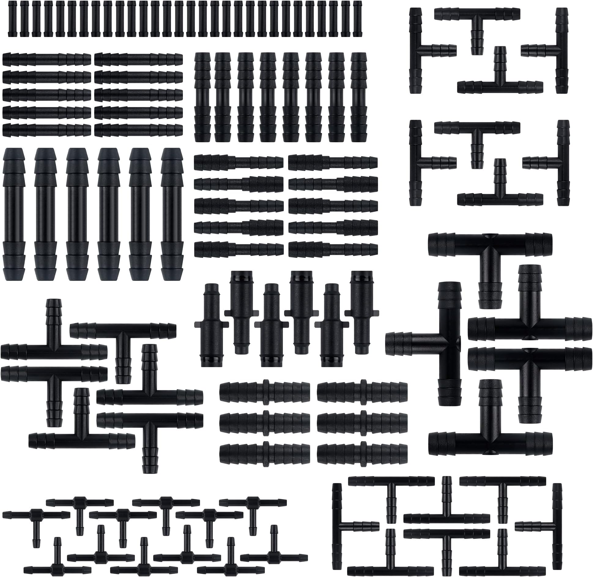 Amazon.com: 115PCS Car Vacuum Hose Connector Assortment,12 Sizes Vacuum ...